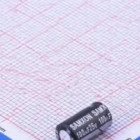 China aluminum electrolytic capacitor Man Yue Tech EGT107M1EE11RR designed for audio and power supply equipment for sale