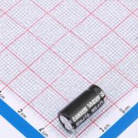 China aluminum electrolytic capacitor Man Yue Tech ESK108M1CF16RR with single ended foil type construction for sale