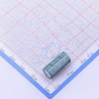 China aluminum electrolytic capacitor Man Yue Tech EGF477M1EF16RR suitable for power supplies and audio equipment applications for sale