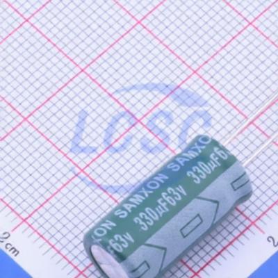 China Compact Man Yue Tech EGF337M1JG20RR aluminum electrolytic capacitor for miniature electronic devices for sale