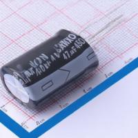 China High reliability Man Yue Tech ERD476M2WL25RR aluminum electrolytic capacitor for diverse electronic applications for sale