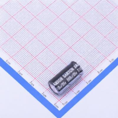 China miniature aluminum electrolytic capacitor Man Yue Tech ESK567M1VG20RR suitable for electronic applications for sale