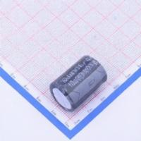 China Versatile aluminum electrolytic capacitor Man Yue Tech EKM107M2GL25RR for diverse electronic systems for sale