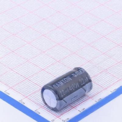 China SAMXON Aluminum Electrolytic Capacitors incorporating Man Yue Tech EKM226M2GI20RR for power supply for sale