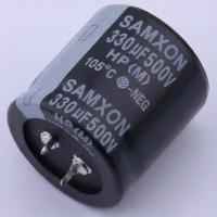 China Aluminum Electrolytic Capacitors Man Yue Tech EHP337M2HQ35 for Industrial and Electronic Applications for sale
