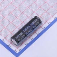 China aluminum electrolytic capacitor Man Yue Tech EKM686M2WI40RR for various electronic circuit and assembly needs for sale