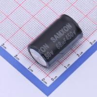 China industrial aluminum electrolytic capacitor Man Yue Tech ERT686M2WK25CB with long life and low impedance for sale