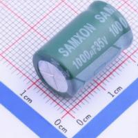 China aluminum electrolytic capacitor Man Yue Tech EGF108M1VI1HCB for circuits requiring stable capacitance for sale