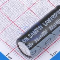 China High reliability Man Yue Tech ERT336M2GG25CB aluminum electrolytic capacitor for electronic circuits for sale