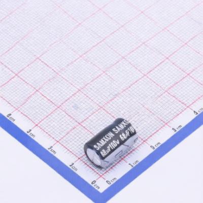 China aluminum electrolytic capacitor Man Yue Tech EGT686M2AG16RRSHP-R for electronic circuit applications for sale