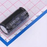 China Electrolytic Capacitor Man Yue Tech ERT187M2GL35RR Single Ended Foil Type with Pb Free Tinned CP Wire for sale