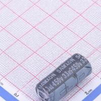 China aluminum electrolytic capacitor Man Yue Tech ERH336M2WI25RR4NF-R with PET sleeve and long load life for sale