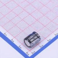 China Miniature Aluminum Electrolytic Capacitors Man Yue Tech EGT687M1CG1BRR with Extended Load Life and High Ripple Current for sale
