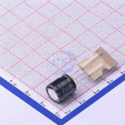 China Miniature Aluminum Electrolytic Capacitors Man Yue Tech ESF476M2AG1BTC Offering Performance and Long Life for sale