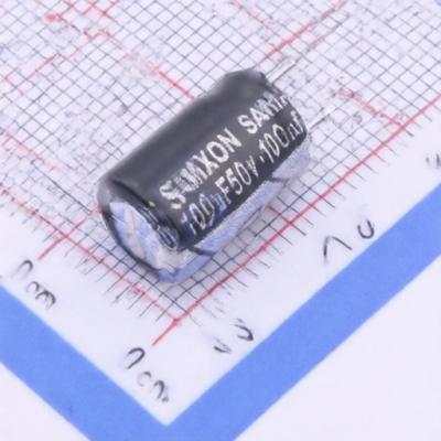 China aluminum electrolytic capacitor Man Yue Tech EGT107M1HF12CB40P-R for electronic industrial applications for sale