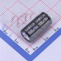 China aluminum electrolytic capacitor Man Yue Tech ESK158M1CG20CB designed for communication and audio devices for sale
