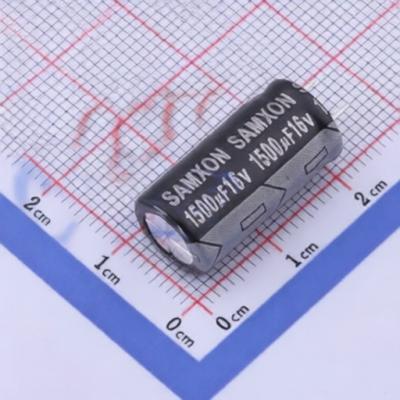 China aluminum electrolytic capacitor Man Yue Tech ESK158M1CG20CB designed for communication and audio devices for sale
