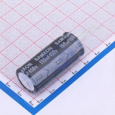 China Durable Man Yue Tech ERD157M2WL40RR Aluminum Electrolytic Capacitors for electronic ballasts and power supplies for sale