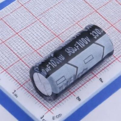 China Aluminum Electrolytic Capacitors Man Yue Tech EKM337M2AI25CC for Power Supplies and Audio Equipment for sale