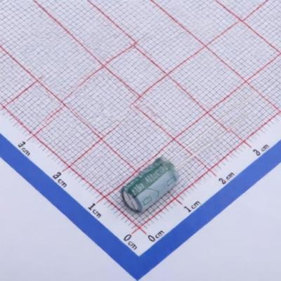 China Durable aluminum electrolytic capacitor Man Yue Tech EGF477M1AE11RR compliant with environmental safety standards for sale