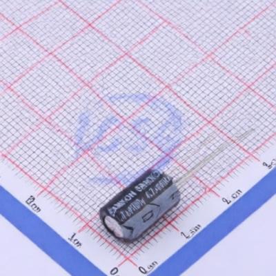 China aluminum electrolytic capacitor Man Yue Tech ERD475M2GF12RRS9F-R for power supply and industrial electronics for sale