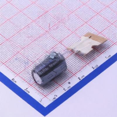 China High Temperature Aluminum Electrolytic Capacitor Man Yue Tech EKM106M2GG16TC for Power Supply and Audio for sale