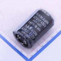 China aluminum electrolytic capacitors Man Yue Tech EHP477M2WP45SZ with radial lead and lug terminal options for sale