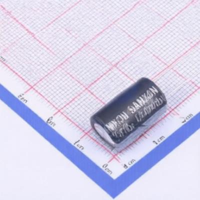 China aluminum electrolytic capacitor Man Yue Tech ESK108M1CG16RRS0P suitable for audio and power supply applications for sale