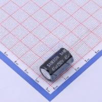 China aluminum electrolytic capacitor Man Yue Tech EKM476M2EI20RR suitable for diverse electronic circuits for sale