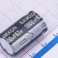China Aluminum electrolytic capacitor Man Yue Tech EGT108M1JK25RR designed for low impedance and long life for sale