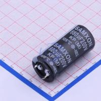China High Reliability Miniature Aluminum Electrolytic Capacitors Man Yue Tech EKP687M2DN45SZ for Circuit Design for sale