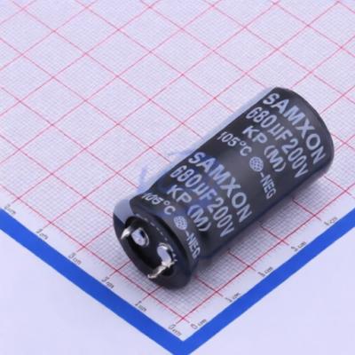 China High Reliability Miniature Aluminum Electrolytic Capacitors Man Yue Tech EKP687M2DN45SZ for Circuit Design for sale