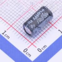 China aluminum electrolytic capacitors Man Yue Tech EGY106M1HD11CBSRQ-R perfect for demanding electronic circuits for sale