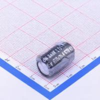 China aluminum electrolytic capacitor Man Yue Tech ESK477M1EG1BRR suitable for audio and industrial equipment for sale