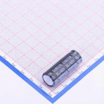 China Miniature Aluminum Electrolytic Capacitors Man Yue Tech EKM566M2WJ35RR for Performance in Electronics for sale