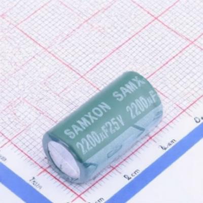 China aluminum electrolytic capacitor Man Yue Tech EGF228M1EI20RR for in demanding electronic environments for sale