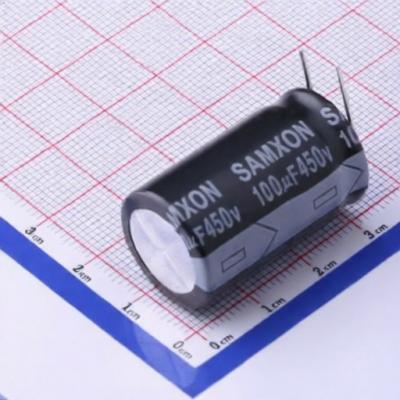 China Electrolytic Capacitor Man Yue Tech EKM107M2WL30PC With Aluminum Wire Terminal And Foil Type for sale