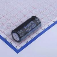 China SAMXON Aluminum Electrolytic Capacitors Man Yue Tech EKM127M2WL35RR for Industrial Power Supply Applications for sale