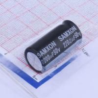 China Aluminum electrolytic capacitor Man Yue Tech EKM228M1HK30RR offering low impedance and performance in circuits for sale