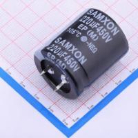 China durable SAMXON Aluminum Electrolytic Capacitors Man Yue Tech EEP227M2WP35SW for electronic applications for sale