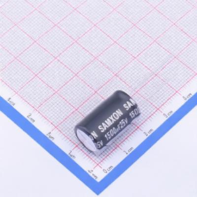 China High Temperature Aluminum Electrolytic Capacitor Man Yue Tech EGT158M1EI20RR for Demanding Circuits for sale