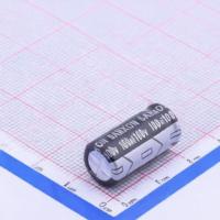 China Aluminum electrolytic capacitor Man Yue Tech EGT107M2AG20RR offering stable performance and long load life for sale
