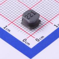 China SMD power inductor microgate MPIT6045-221M-LF with Ag Ni Sn Cu terminals and lead free certification for sale