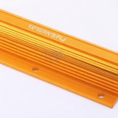 China Compact Size Milliohm HoRX-150W-5R-5% Aluminum Shell Resistor With Excellent Heat Dissipation Design for sale