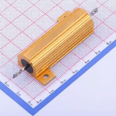 China High Power Aluminum Shell Resistor Milliohm HoRX-50W-4K7-5% Molded Structure for Thermal Management for sale