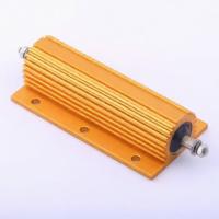 China Compact and aluminum shell resistor Milliohm HoRX-100W-100R-5% with molded environmental protection for sale