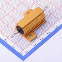 China High Power Aluminum Shell Resistor Milliohm HoRX-25W-470R-5% Molded Structure Silicon Copper Film for sale