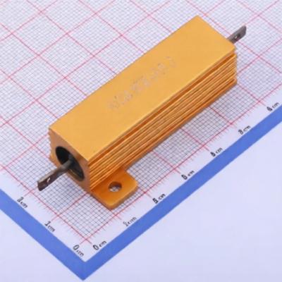 China Heat resistant aluminum housed resistor Milliohm HoRX-50W-6R8-5% with excellent insulation properties for sale