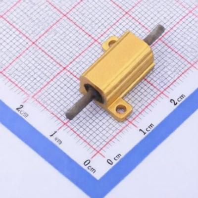 China Durable Milliohm HoRX-10W-56R-5% Aluminum Shell Resistor with Heat Dissipation and Molded Protection for sale