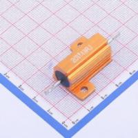 China Compact molded aluminum shell resistor Milliohm HoRX-20W-18R-5% designed for high power and operation for sale